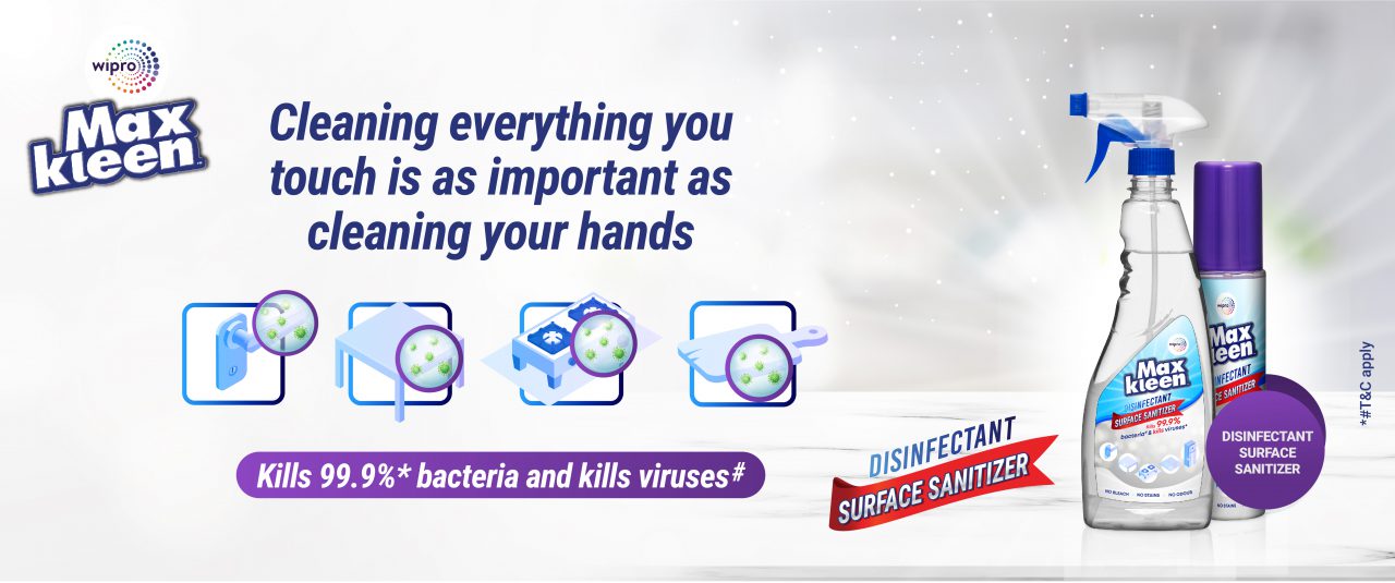MaxKleen Disinfectant Floor Cleaner - Wipro Consumer Care & Lighting