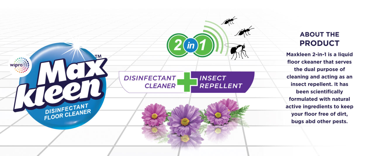 MaxKleen Disinfectant Floor Cleaner - Wipro Consumer Care & Lighting